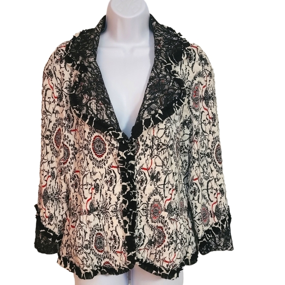 Alberto Makali | Jackets & Coats | Alberto Makali Smocked Cropped ...